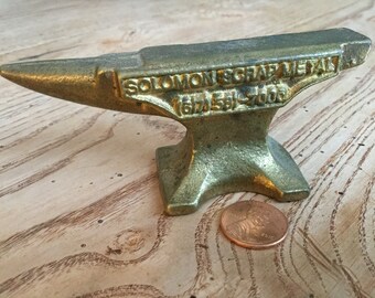 Brass anvil | Etsy
