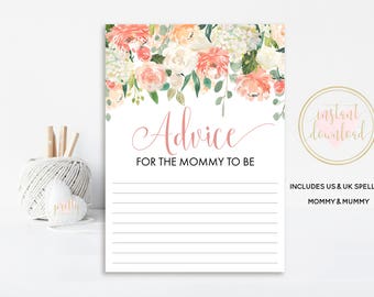 Baby shower advice | Etsy