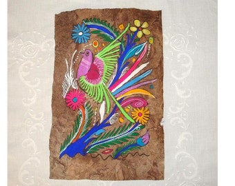 Amate bark painting | Etsy