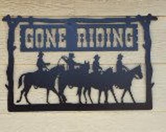 Horse riding sign | Etsy