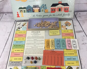 1950s board game | Etsy
