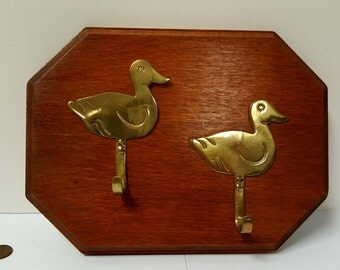 Brass duck hook | Etsy