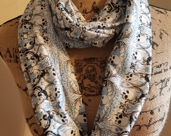 Skull knit fabric | Etsy