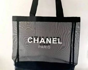 Chanel shopping bag | Etsy