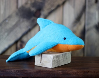 Stuffed dolphin | Etsy