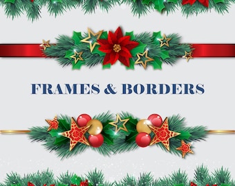 Christmas frame | Etsy