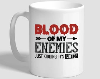 Blood of my enemies | Etsy