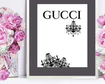 Gucci wall decor | Etsy
