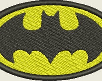 batman embroidery design – Etsy