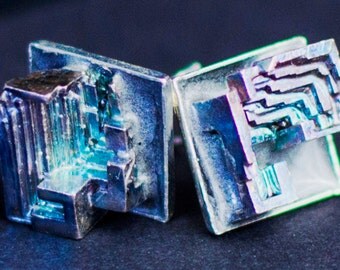 Bismuth earrings | Etsy