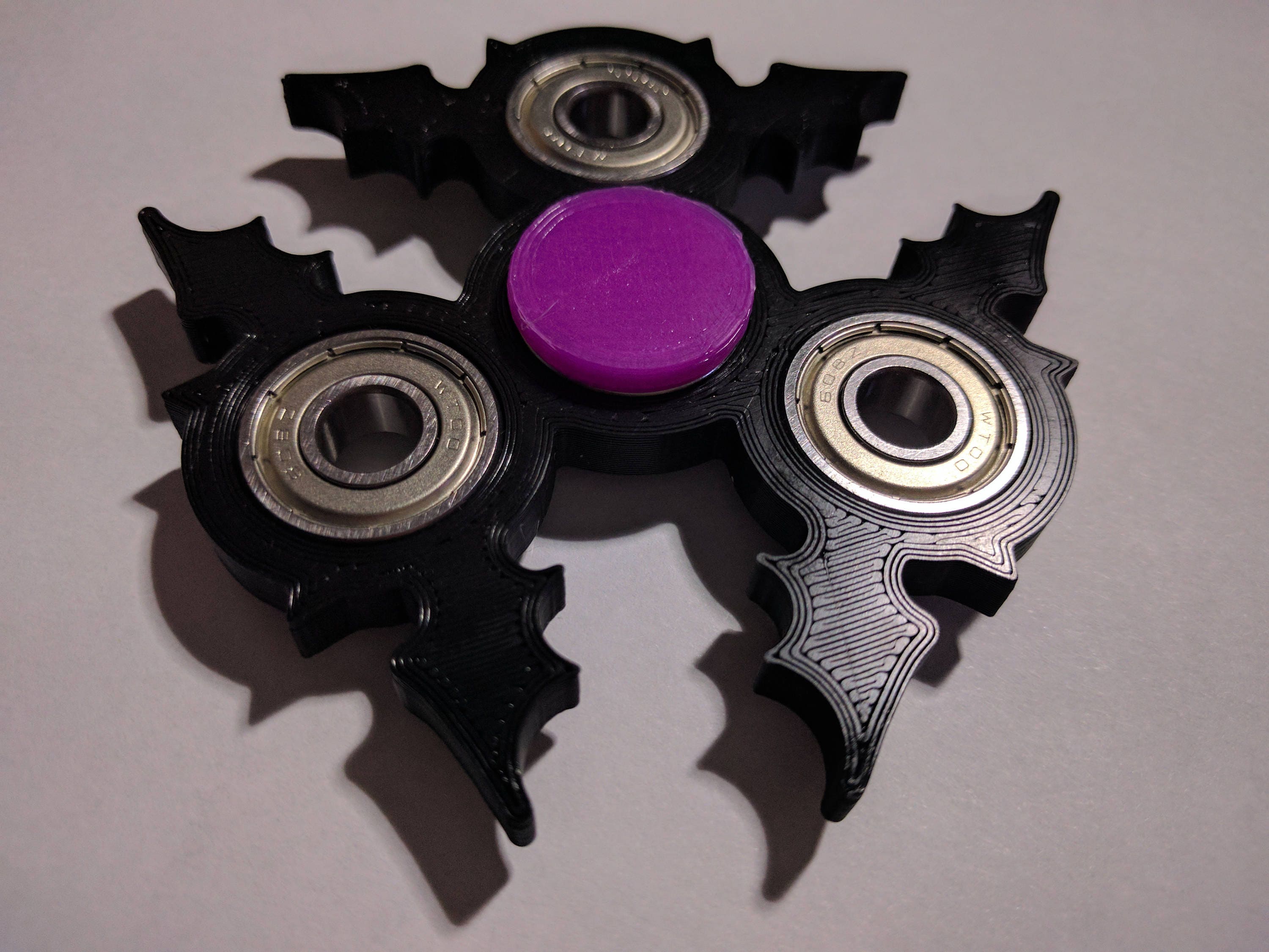 BATSPIN Fidget Spinner Custom Color Focus Enhancer Stress