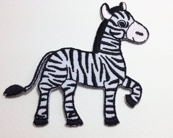 Zebra applique | Etsy
