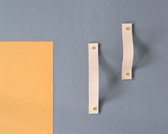 Leather knobs | Etsy