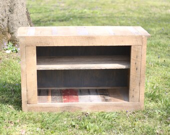 Rustic tv stand | Etsy