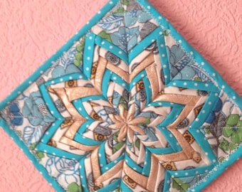 Patchwork potholders | Etsy