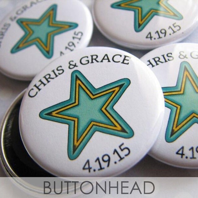 Custom Button Pins Magnets Mirrors Temporary Tattoos by Buttonhead