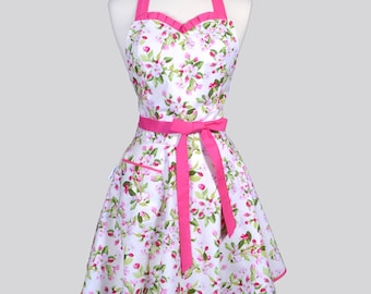 Womens Retro Aprons in Cute Vintage Style Kitchen by CreativeChics