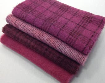 Wool Fabric and Rug Hooking Patterns by Mary by DesignsInWool