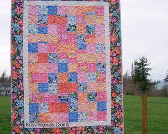 High quality quilts handmade in the USA by BusyHandsQuilts on Etsy