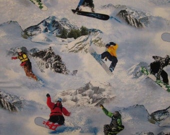 Snowboarding fabric | Etsy