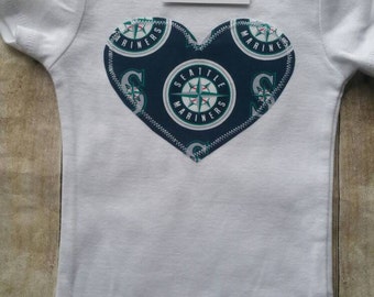 Items similar to Seattle Mariners Inspired Throw Back Nautical Headband ...