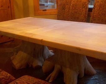 Tree trunk table | Etsy