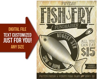 Fish fry | Etsy