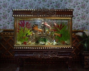 Dollhouse aquarium | Etsy