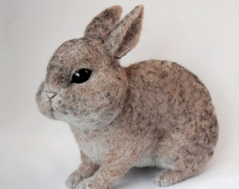 Needle Felted Animals and Custom Made Pet Portraits. by Willane