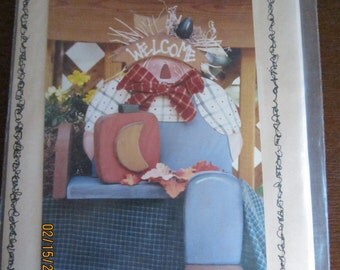Wood scarecrow | Etsy