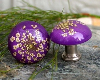 Rain Forest Jasper Cabinet Knobs or Drawer by KnuckleheadKnobs