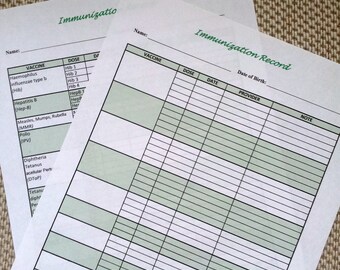 Record keeping book | Etsy