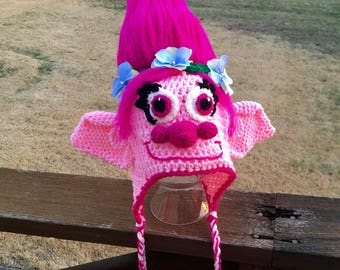 Crochet troll hat | Etsy