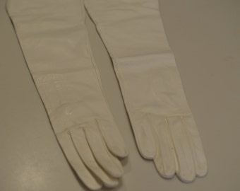 White opera gloves | Etsy