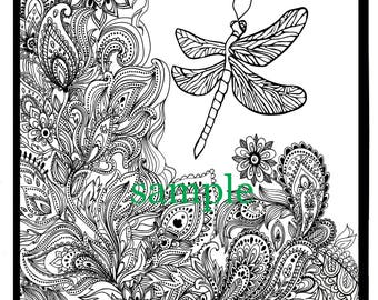 Zendoodle coloring | Etsy