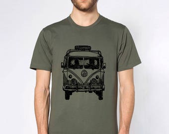 Vw bus tshirt | Etsy