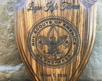 Eagle scout plaque | Etsy