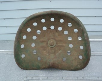 Metal tractor seat | Etsy