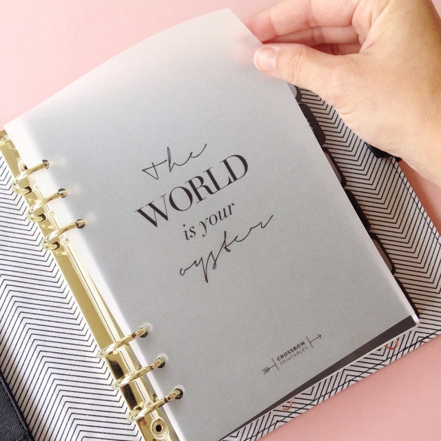 Stylish planners for the seriously by CrossbowPrintables on Etsy