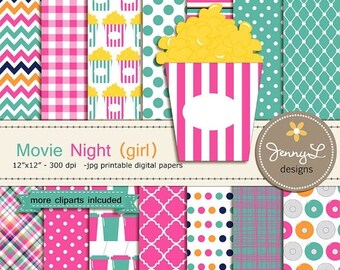 Cinema clipart | Etsy