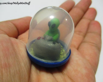 Polymer clay alien | Etsy