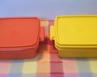 Square tupperware | Etsy