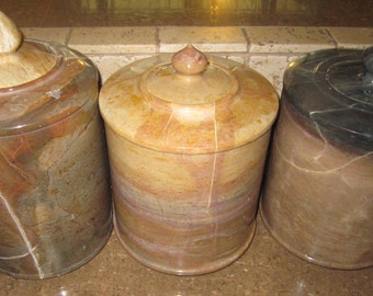 Alabaster jar | Etsy