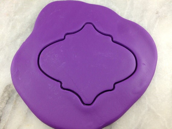 Plaque 12 Cookie Cutter Outline SHARP EDGES FAST Shipping