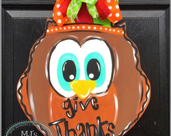 Owl door hanger | Etsy