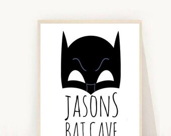Bat cave sign | Etsy