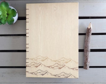 Rustic journal | Etsy