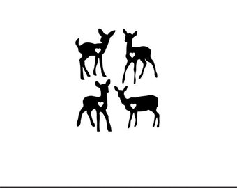 Baby deer svgs | Etsy