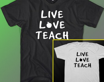 Live love teach | Etsy