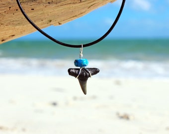 Shark tooth choker | Etsy